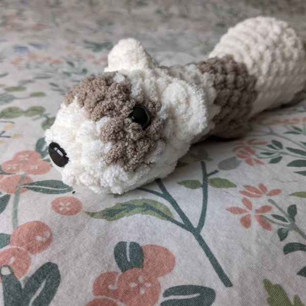 Ferret No-sew Amigurumi Digital Crochet Pattern - Etsy