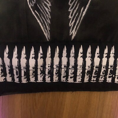 Bullet Belt Back Patch-punk Patches-punk Bands-anarchy Patches-punk ...