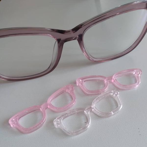 Eye Glasses Mold Mould Silicone Nerd Geek Resin Mold (302) - Etsy