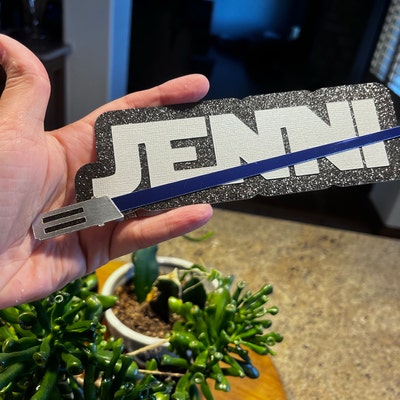 PERSONALIZED Fancy Nancy Inspired Name Glitter Die Cut/party ...