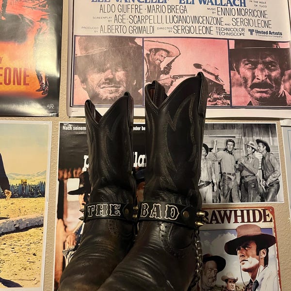 CUSTOMIZABLE - Custom Leather Boot Harness Set - Etsy