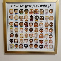 Buy Jumbo Feelings Chart Journey to Wellness Digital Download Online in ...