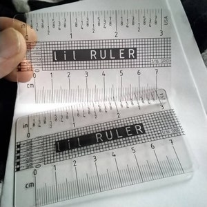 Lil Learning Ruler - Printable 6" Rulers for Teachers and Students - Etsy
