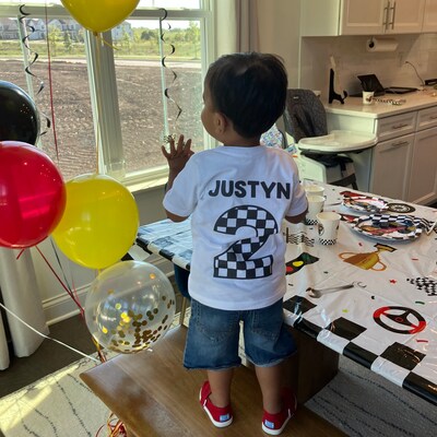 Race Car Birthday Shirt, Racecar Birthday, Birthday Boy Shirt, Race Car Birthday Party, Race Car ...