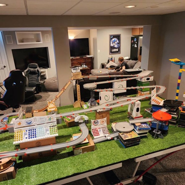 Marble Sports Racing System, DIGITAL FILES for 3D Printing, A Modular ...