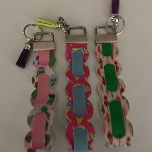 Loopy Key Fob SVG Keychain Wrist Fob Tempate Woven Faux Leather Fob ...