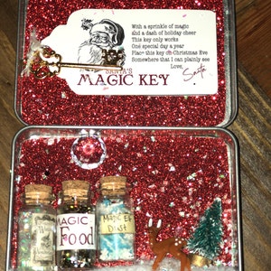 Christmas Magic Reindeer Food Elf Recovery Dust Santa Magical Key ...