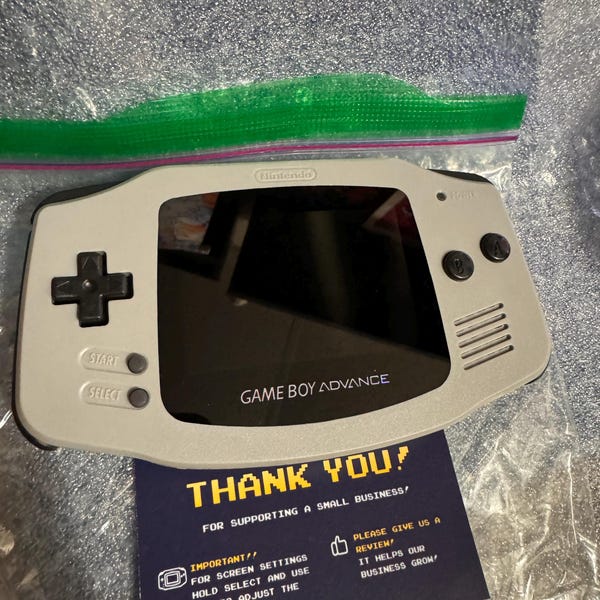 Custom UV Printed Gameboy Color Q5 IPS Backlit LCD Mod. New Speaker ...