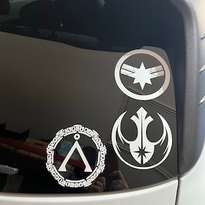Star Wars Vinyl Decals 10 to Choose From Stickers for Laptop, Car ...