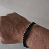 Multicolor Beaded Bracelet for Men, Colorful Mens Bead Bracelet ...