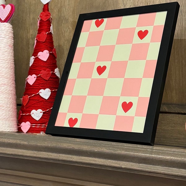 Perfect Match Print, Valentines Day Print, Boho Valentines Day ...
