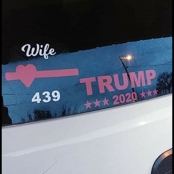 DONALD TRUMP 2024 Campaign President Election Decal Die Cut Sticker Car ...