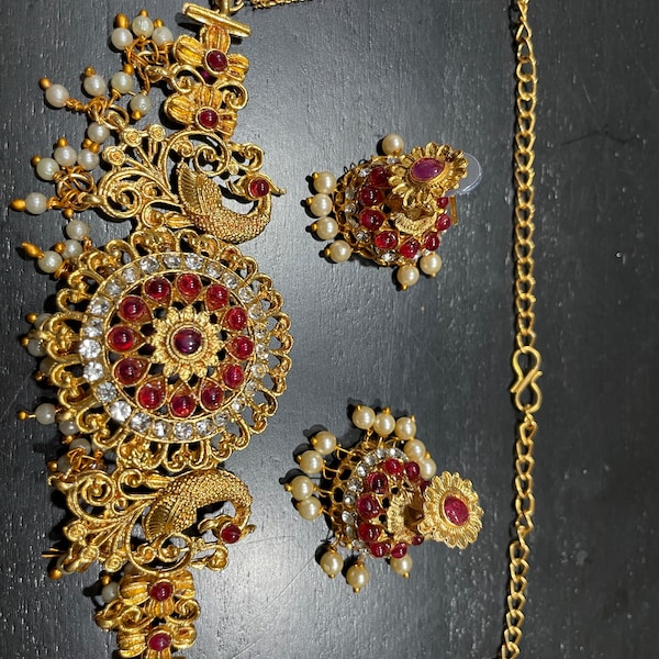 Bengali Crown Sithi Mukut Front Bridal Mukut Shola Mukut for Bengali ...