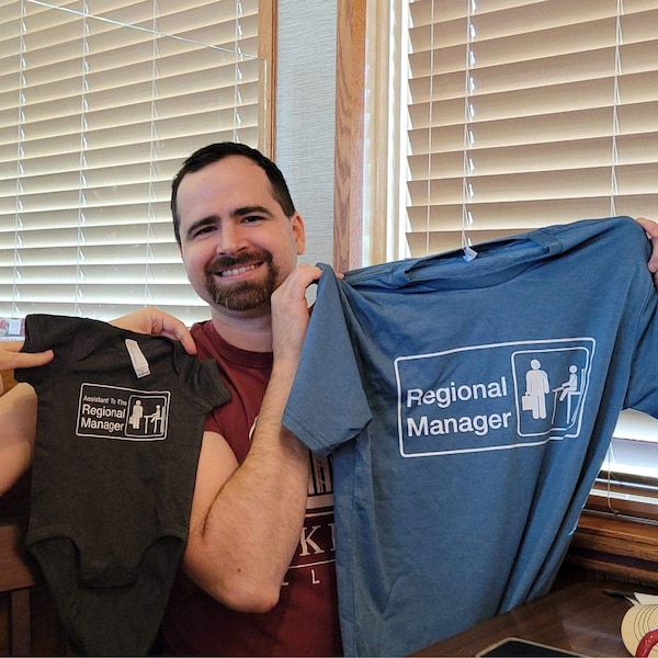 Regional Manager Shirt,assistant to the Regional Manager,dad and Son ...
