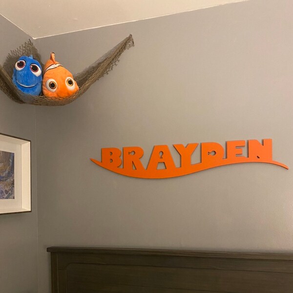 Disney Name Sign - Pixar Name Sign - Nursery Decor - Kids Room- Nursery ...