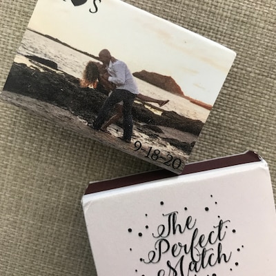 Matchbox Wedding Favors Personalized Favor, Bridal Shower Favors, Loot ...
