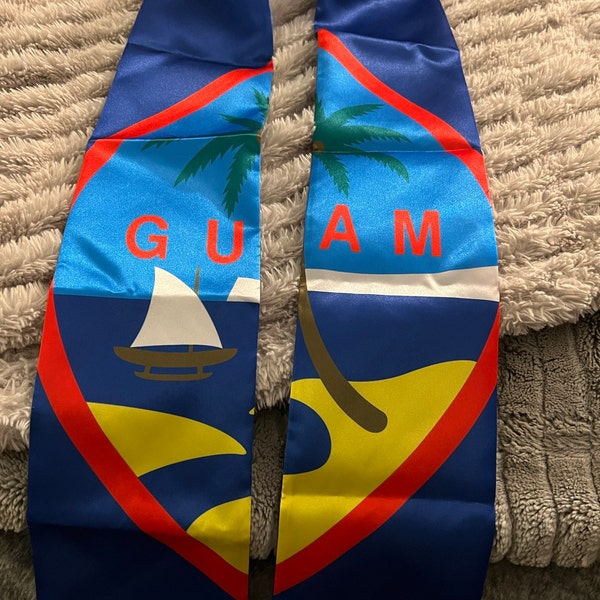Guam Graduation Stole - Etsy