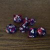 Handmade Ocean World Dice, Resin Polyhedral Dice Set for RPG Game ...