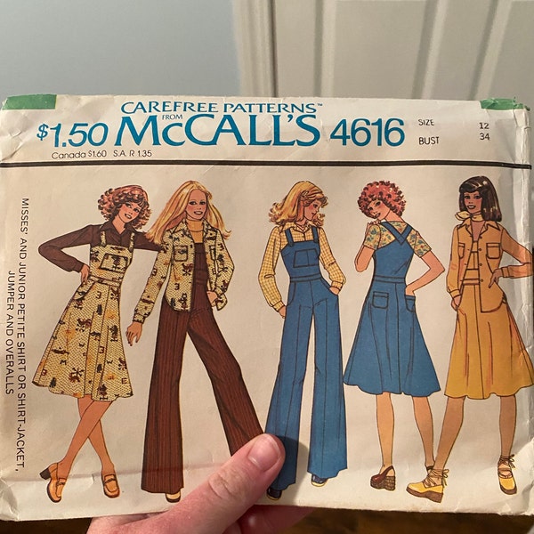 UNCUT and FF Pattern Pieces Vintage Simplicity 8064 Sewing Pattern Size ...