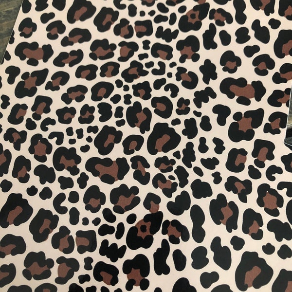 12 X 12 Cheetah Decal Vinyl Animal Print Trendy Permanent Waterproof ...