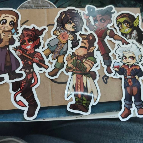 Chibi Giovanna and Rei Guilty Gear Strive Waterproof Sticker - Etsy