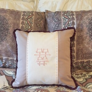 New Embroidered Palm Tree Pillow New 12 X 16 Insert Item 189 - Etsy