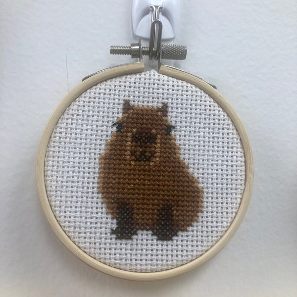 Capybara Cross Stitch Pattern PDF - Capybara Embroidery - Instant ...