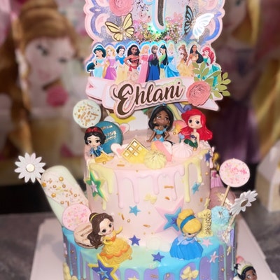 Princess Cake Topper / Princess Topper / Princess Shaker Topper ...