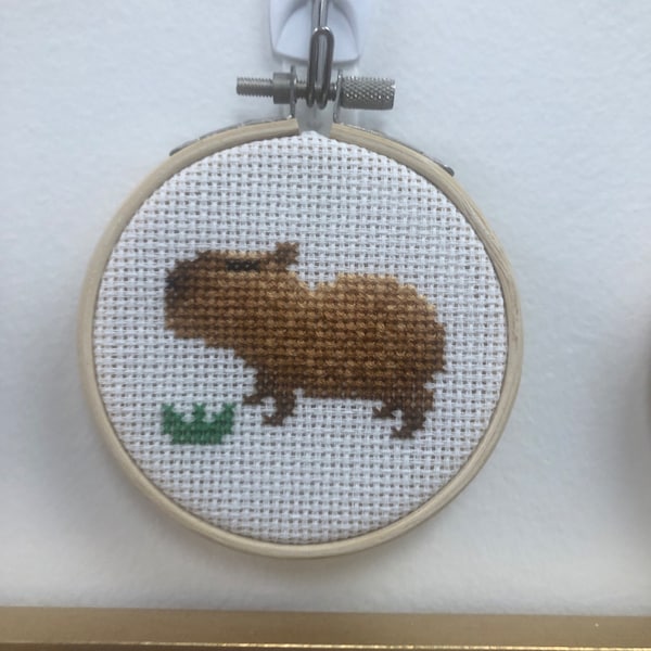 Capybara Cross Stitch Pattern PDF Bundle Capybara Embroidery Instant ...