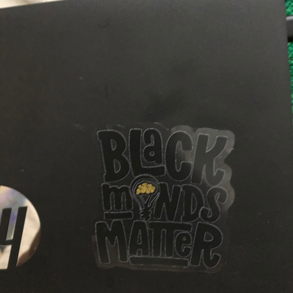 Black Minds Matter Sticker - Black Educators - Kiss-cut Stickers - Etsy