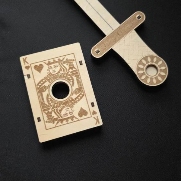 Slide Picture Puzzle Box Kit Davinci's Vitruvian Man - Etsy