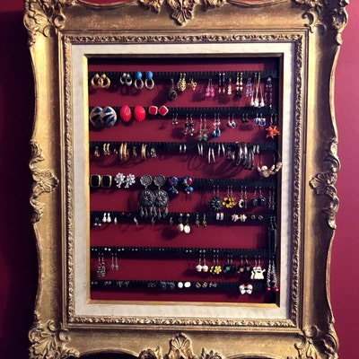 16 Earring Holder Slats Iorganize® DIY Organizer 9 Colors 3 Styles ...