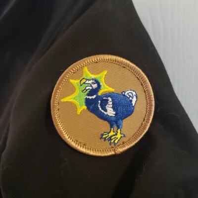 Dodo Bird Patch 722 2 Inch Diameter Embroidered Patch - Etsy