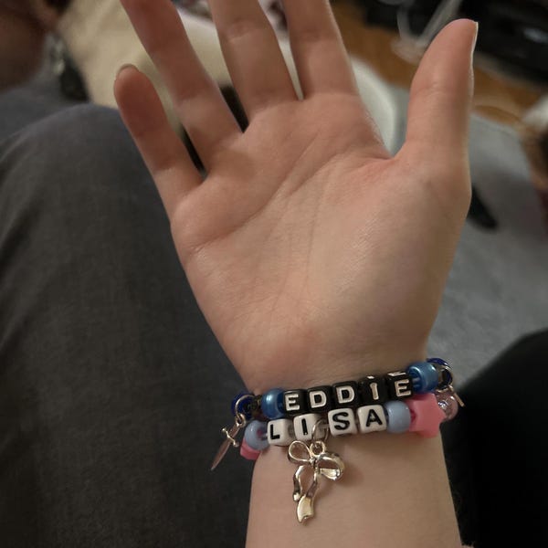 Pink Music Note Kandi Cuff - Multistitch Cute Rave Kawaii Scene Emo Y2K ...