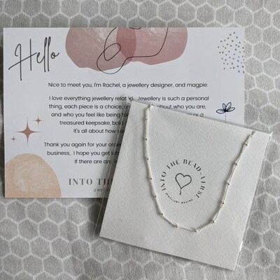 Hot Pink Bead String, 2mm Bright Pink Beads, Jewellery Making Bead ...