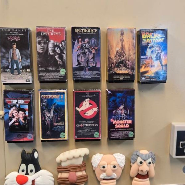 VHS Inspired Mini Magnets 1" X 2" Comedy and Family Genre Titles! - Etsy