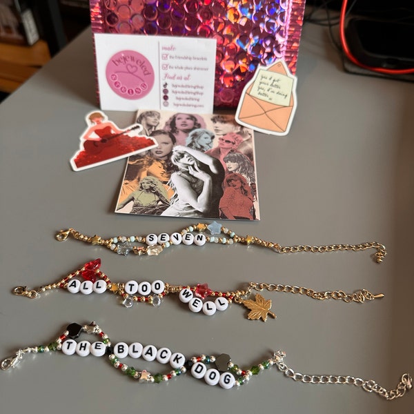 Taylor Friendship Bracelet Adjustable Custom and Personalized for ...