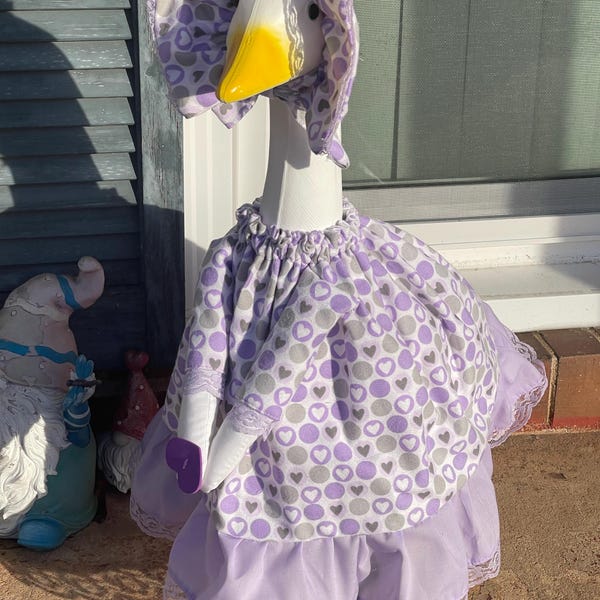 Best Dressed Goose Geese Clothes Outfit 25-27 LARGE Spring Summer Dress ...