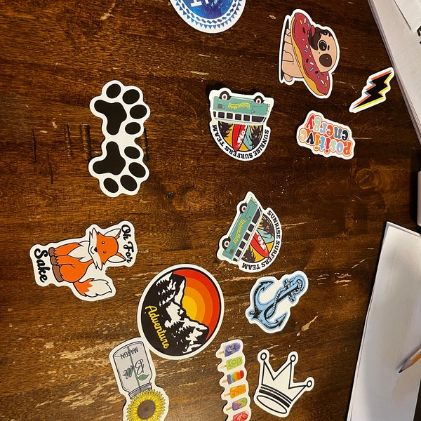 10-300pcs Pack Vsco Stickers I Cute Stickers Waterproof 100% Vinyl ...