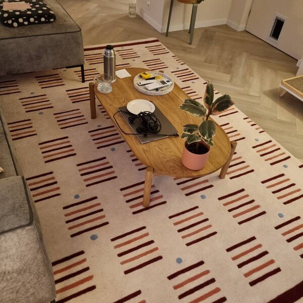 Sketch Rug Multicolored Thick Hand-tufted Wool Area Rug/carpet for ...