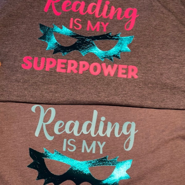 Reading is My Superpower Svg/eps/png/dxf/jpg/pdf, Superhero Mask Svg ...