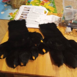 PDF TEMPLATE: Fursuit 5 Finger Paws Digital Download - Etsy