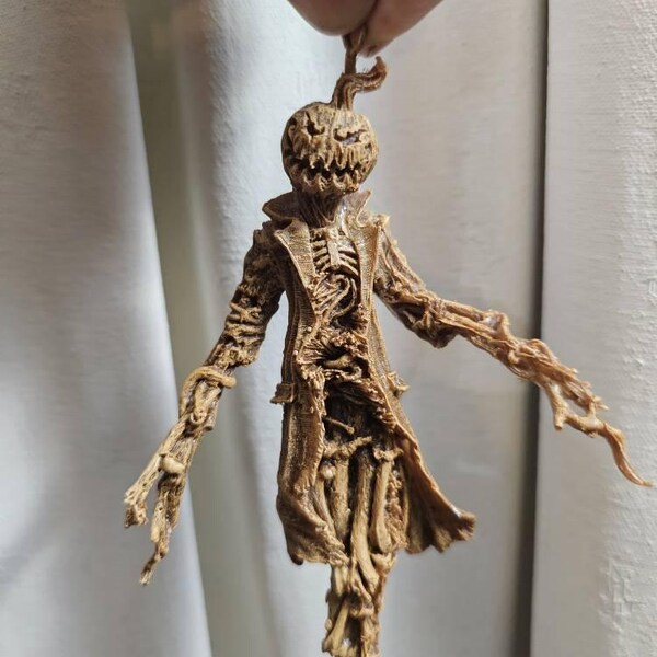Scarecrow Ornament, Jack O' Lantern Version | Gothic Halloween ...
