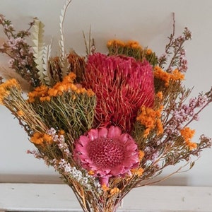 Australian Native Preserved Flower Centrepiece Dried Floral Arrangement ...