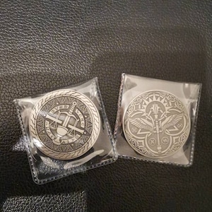 DND PALADIN COIN, Large Dungeons and Dragons Charachter Coin D20 Rpg - Etsy