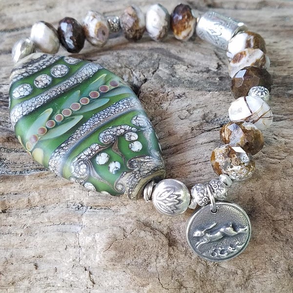 Pine Tree Keychain, Evergreen Forest Key Ring, Rustic Handmade Pewter ...