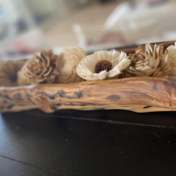 Epoxy Log Bowl - Lathe Turned - Home Decor - Etsy