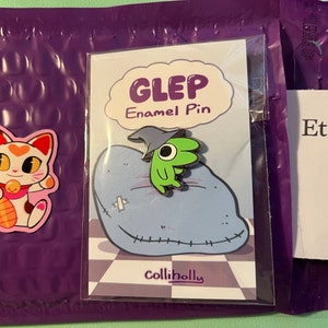 Smiling Friends Glep Hard Enamel Pin 1in. - Etsy