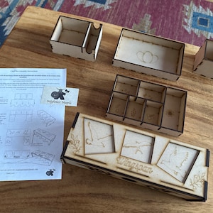 Wingspan Expansions Card Box Wooden Organizer - Etsy