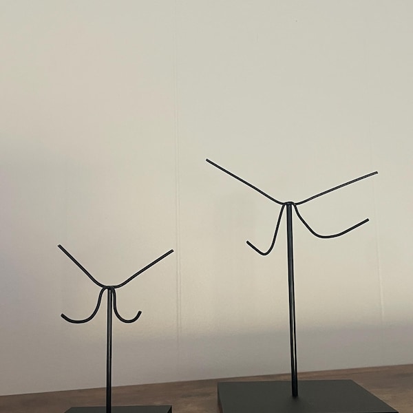 Center Post Base- Display Stand for Shells and Other Hollow Objects- 5 ...